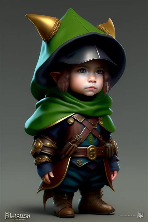 Lexica Cute Tiny Goblin Girl Wearing Hunter Armor From Bloodborne And