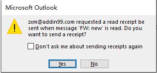 How To Request Read Receipts Of Emails With Specific Conditions