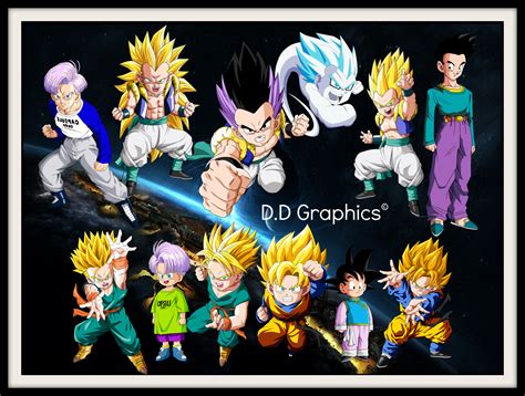 Goten And Trunks The First Fusion By Ddgraphics On Deviantart
