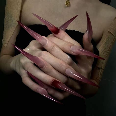 3d Talon Press On Nails Raptor Claw Acrylic Nails Etsy