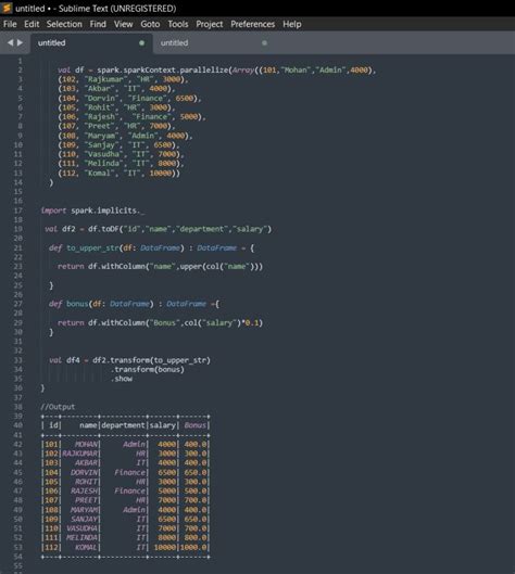 unlocking the power of transform in spark custom transformations