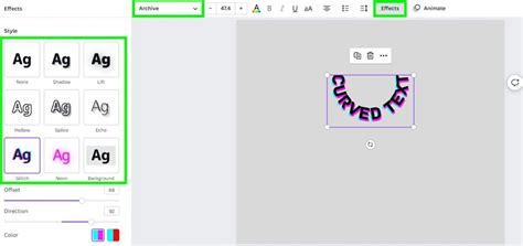 How To Create Curved Text In Canva On Desktop Mobile