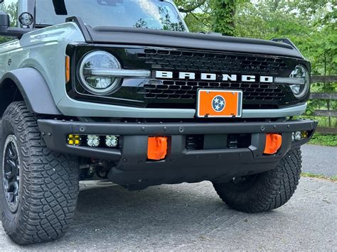 Modular Front Bumper Added Bronco6g 2021 Ford Bronco And Bronco