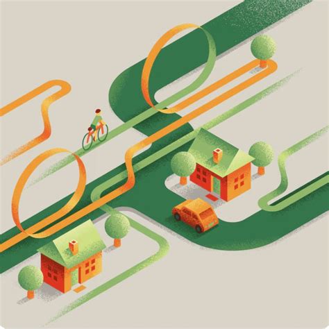 Free Vector Abstract City Illustration Stad Illustratie Grafische Illustratie Digitale