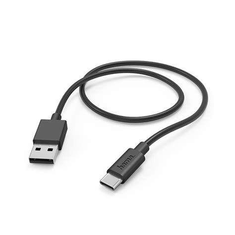 Charging Cable Usb A To Usb C Black 1 0m Tura Scandinavia