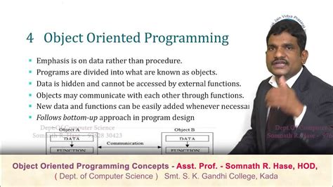 object oriented programming concepts youtube