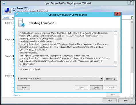 Installing Lync In Lab Install Or Update Lync Server System