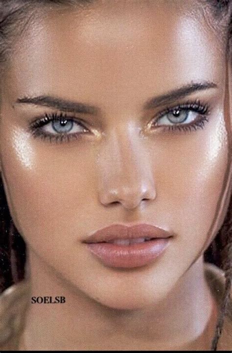Pin By A T On Art Adriana Lima Face Makeup Eye Looks Ethereal Makeup