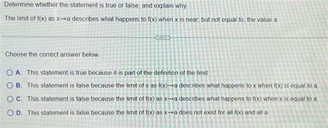 solved explain why limx→2f x in figure a exists but