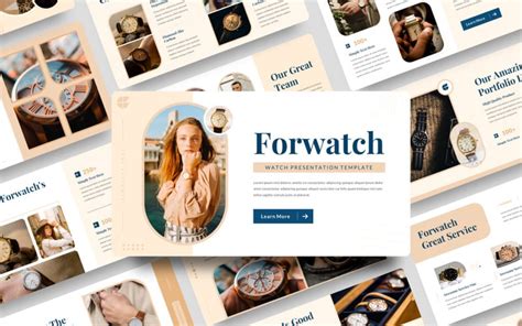 forwatch watch powerpoint template templatemonster