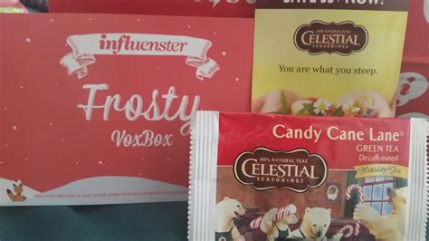 Celestial Seasonings Candy Cane Lane Decaf Green Tea