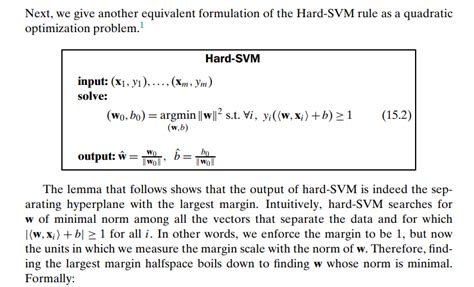 Machine Learning Need Help Understanding Hard Svm Quadratic Program