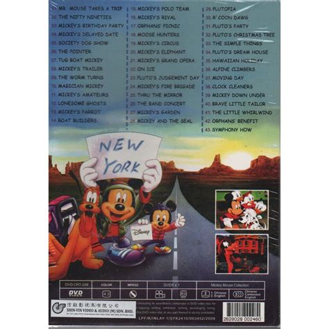 Dvd Disney Cartoon Mickey Mouse Collection Vol1 43 End Ebay
