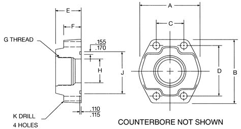 Steel Code 61 To Female Npt Adapters 55 Hydraulic Supply Co