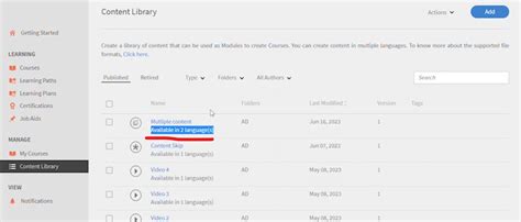How To Upload Content Based On Languages ELearning