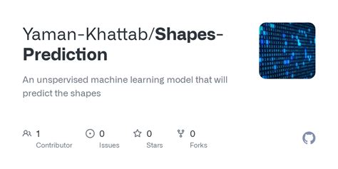 Github Yaman Khattab Shapes Prediction An Unspervised Machine Learning Model That Will