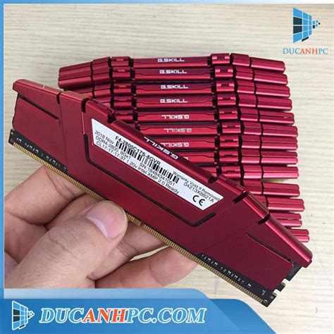 Ram Ddr4 Gskill Ripjaws V 8gb Bus 2800 Ram Tản Nhiệt đỏ