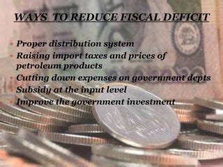 Fiscal Deficit Pptx