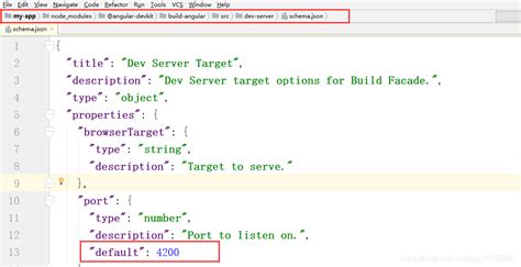 Angular 修改启动的端口号angular修改启动端口 Csdn博客