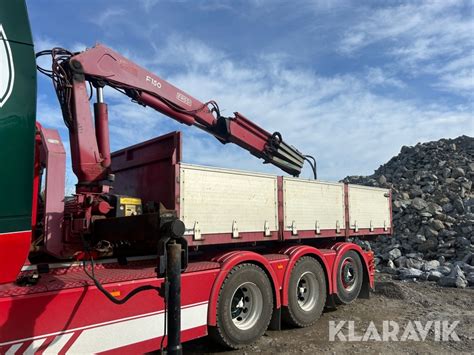 Kranflak Fassi F150 Enköping Klaravik Auktioner