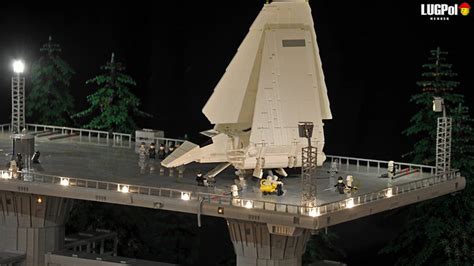 Massive Lego Star Wars Diorama Brings Imperial Forces To Endor The