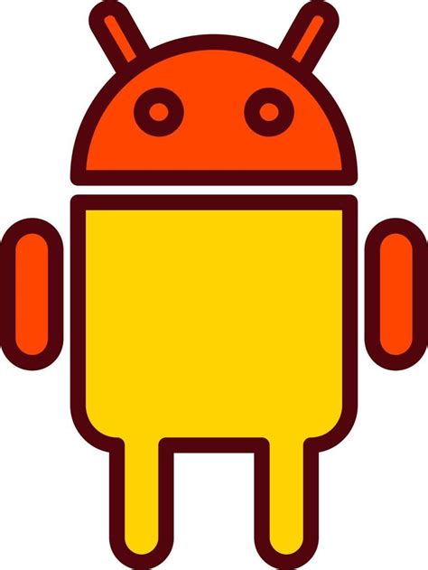 Android Vector Icon 16304230 Vector Art At Vecteezy