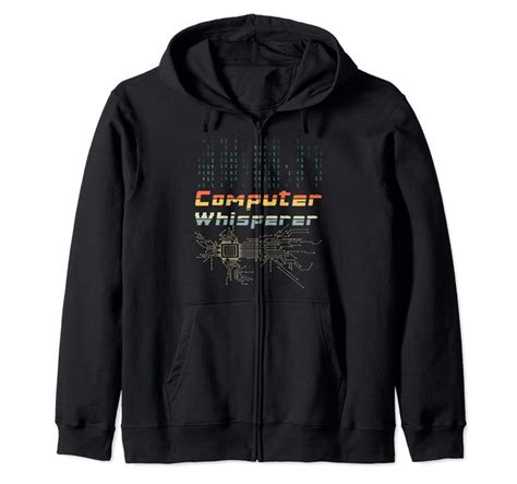 computer coding and processor programmer or coder geeky zip hoodie in