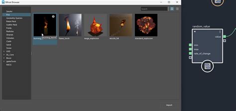 solved adding randomize node to bifrost aero combustion settings