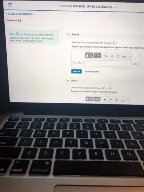 Solved COLLEGE PHYSICS I PHYS ONLINE Chegg Com