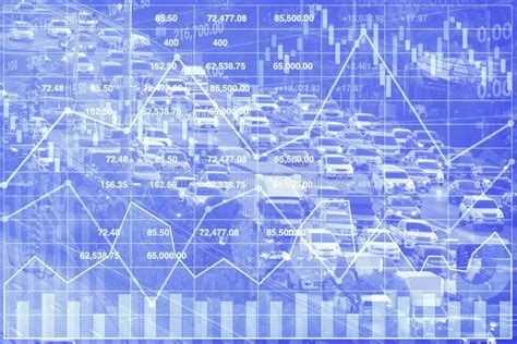 stock financial index data with graph chart candlesticks data number and arrow up on image of