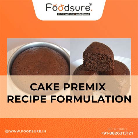 Cake Premix Recipe Formulation In Delhi India Foodsure