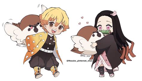 Zenitsu X Nezuko Personagens De Anime Animes Wallpapers Anime