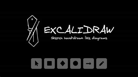 excalidraw 免费的手绘风格白板应用，能够画各种流程图、示意图、架构图｜那些免费的砖