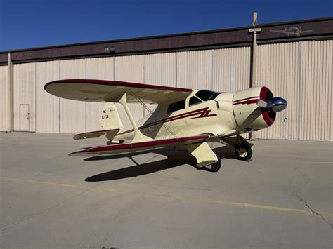 1943 Beechcraft D17s Staggerwing Single Engine Piston For Sale N67736