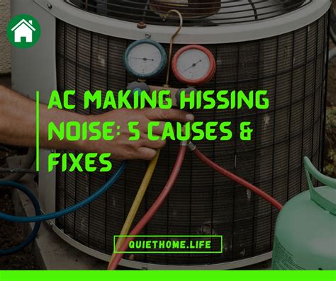 Air Conditioner Making Hissing Noise When Off At James Velarde Blog