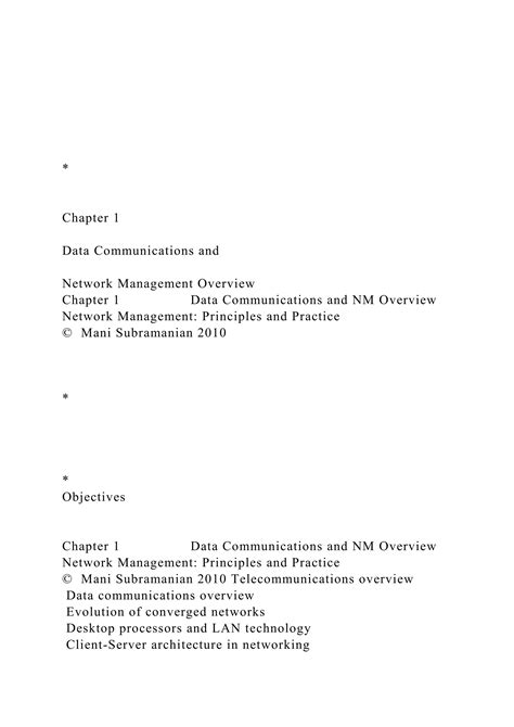 Chapter 1data Communications And Network Madocx