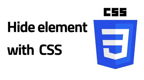 Hide An Element In Wordpress With Css Youtube