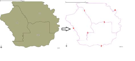 Qgis How Do I Split Polygons Into Line Segments Geographic