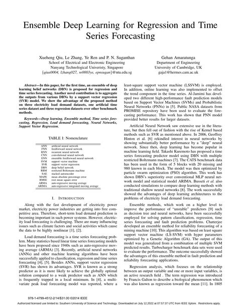 ensemble deep learning for regression and time series forecasting pdf