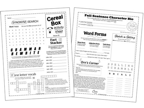 Cereal Box Issue 3 Is Here 🥣📦 Classroom Cereal Facebook