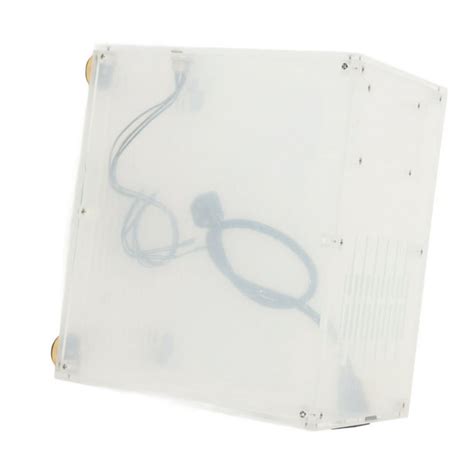 Acrylic Mini Itx Case Simple Installation Clear Hollow Cooling Mini Itx Pc Gaming Case For