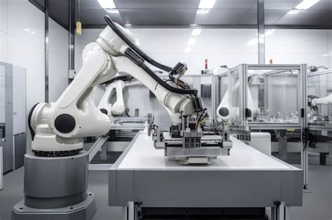 Premium Photo Robot Assisting Human Worker In Assembly Line