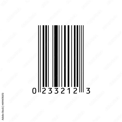 Realistic Barcode Icon Isolatedbar Code Set Vector Universal Product