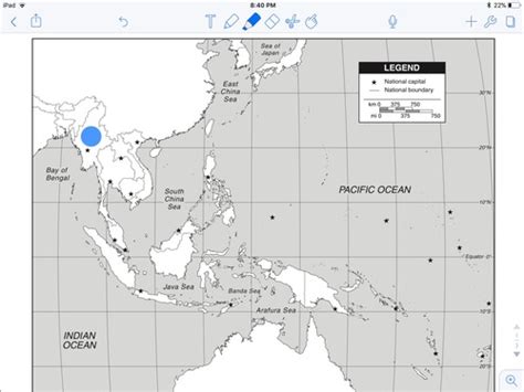 Southeast Asia And The South Pacific Map Flashcards Quizlet