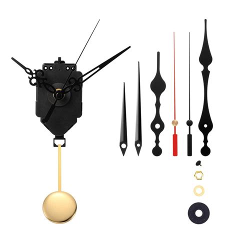 Pendulum Clock Replacement Movements With Multiple Hands Pointer Repair Kits