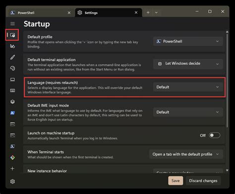Как сменить язык меню Windows 11 Cmd и Windows Terminal пошаговое руководство
