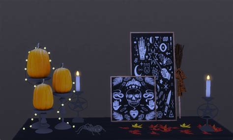 Spooky Halloween Set The Sims 4 Build Buy Curseforge