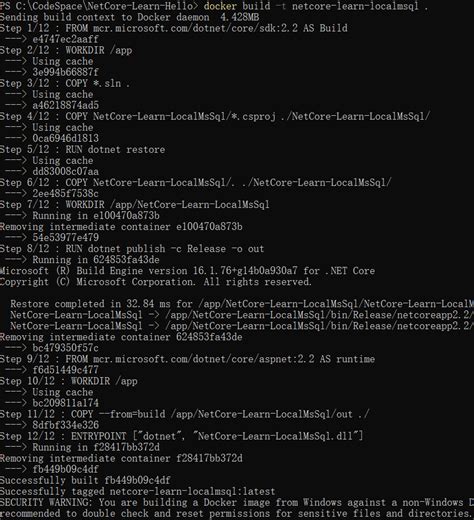 给 core添加docker文件支持和运行 taylorshi 博客园
