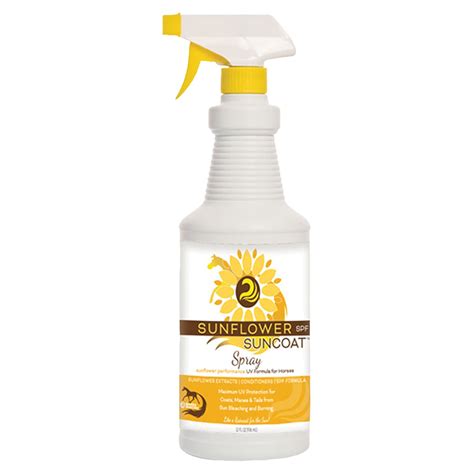 Healthy Haircare Sunflower Sunscreen For Horses