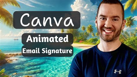 Animated Email Signature Canva 2024 How To Create Animated Email Signature Youtube